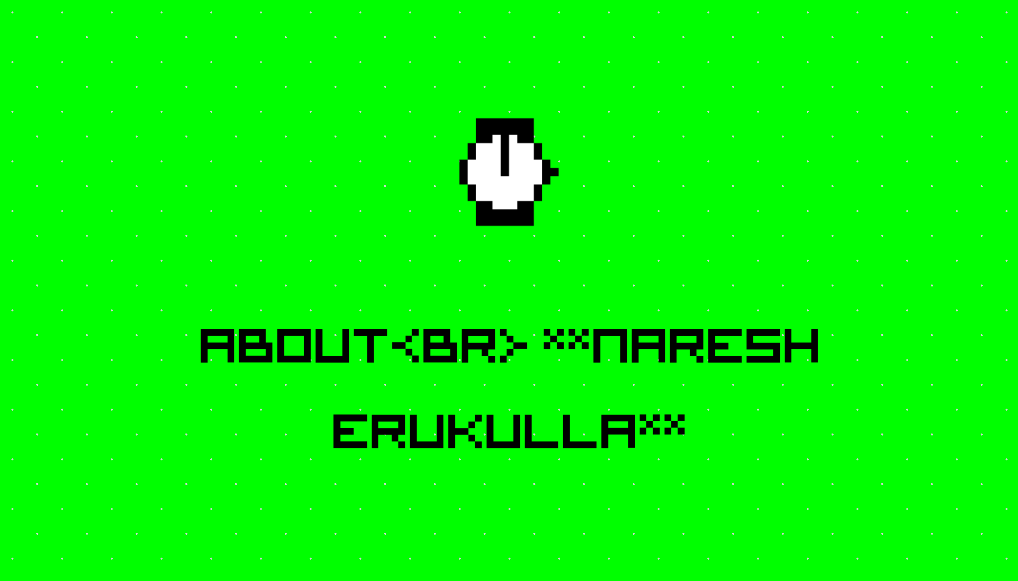 About Naresh Erukulla on HackerNoon